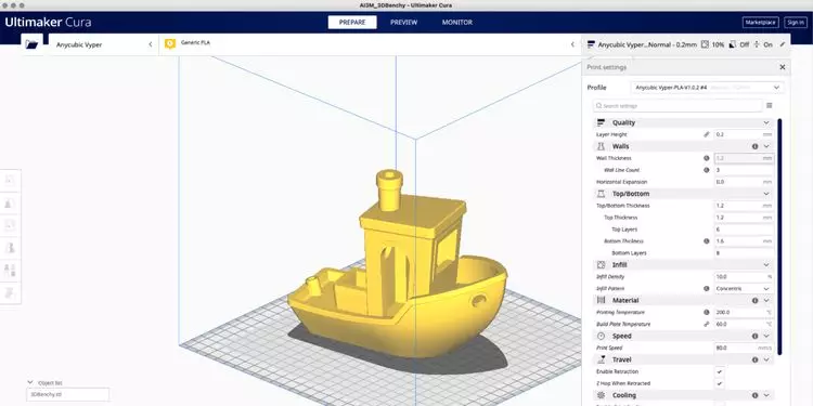 Anycubic Vyper Auto-Leveling 3D Printer समीक्षा: शुरुवातकर्ता र अनुभवी प्रयोगकर्ताहरूका लागि ठोस प्रदर्शन 1002_27