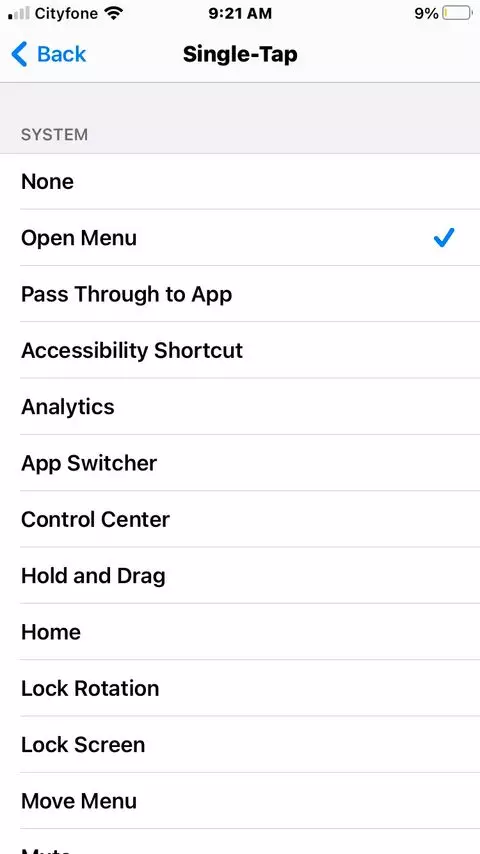 如何使用带有 AssistiveTouch 的虚拟 iPhone 主页按钮 10126_12