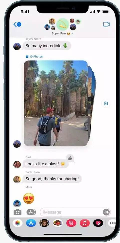 Të gjitha veçoritë e reja të mesazheve në iOS 15 10208_2