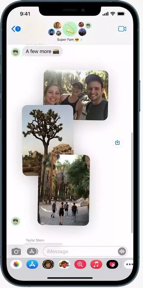 Të gjitha veçoritë e reja të mesazheve në iOS 15 10208_3