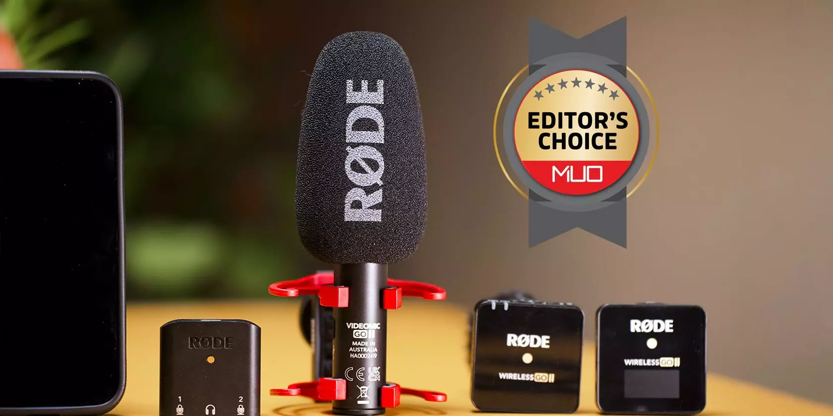 RØDE VideoMic Go II: 99 dollarin kompakti haulikkomikrofoni USB-C-liitännällä