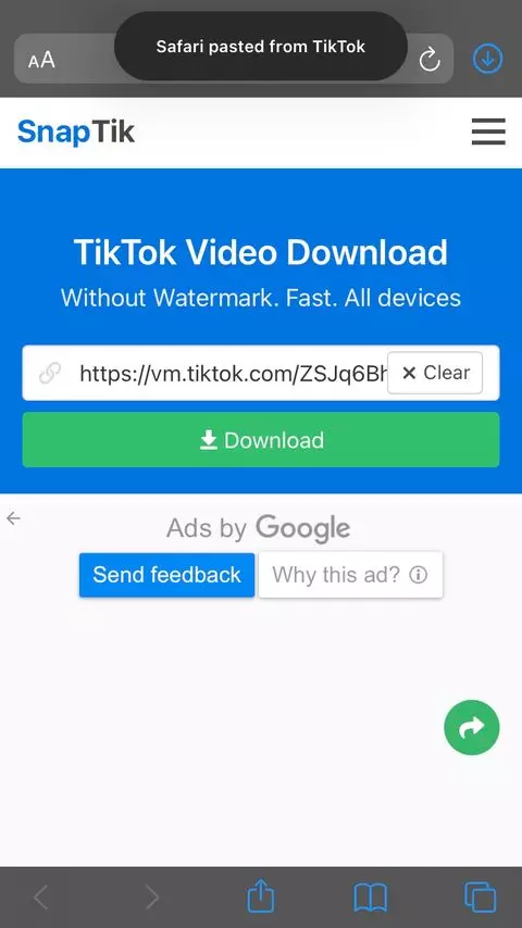 آیا نمیتوانید ویدیوی TikTok را از برنامه ذخیره کنید؟ در عوض این دو روش را امتحان کنید 10295_9