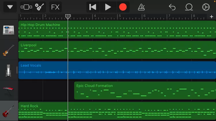 Sådan laver du en sang på GarageBand 10309_16