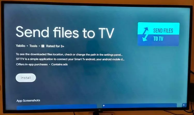 Як загружаць праграмы на Android TV 10397_3