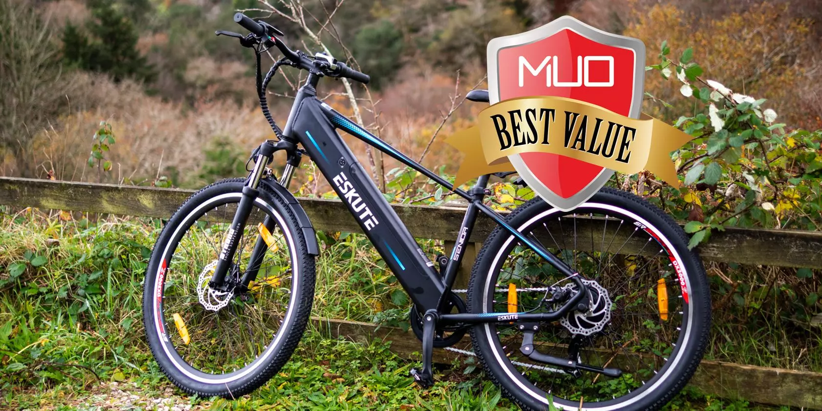 Eskute Voyager: Күчтүү бюджеттик электрондук Mountain Bike каалаган жерге барат