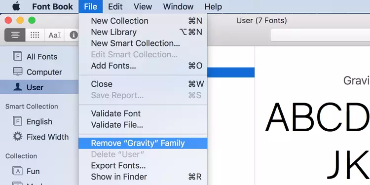 Fa'afefea ona fa'aopoopo Fonts ile Adobe Photoshop ile Windows ma Mac 10629_7