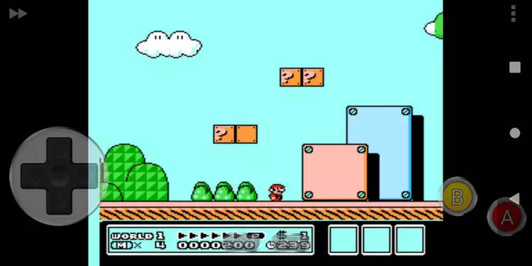 Slik spiller du klassiske Super Mario-spill på Android-enheten din 10638_3