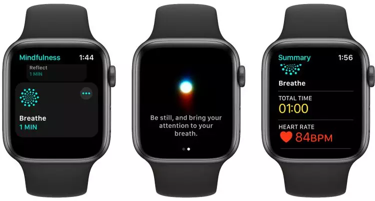 Fa'afefea ona fa'aoga le Apple Watch Mindfulness App ile watchOS 8 11096_3