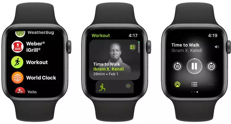 Kaip išnaudoti laiką vaikščioti su Apple Fitness+ 11117_6