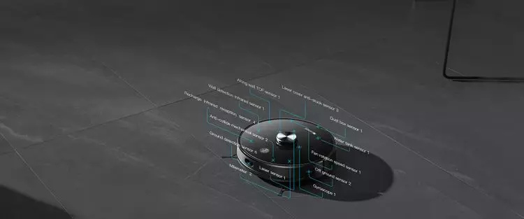 Робот-пылесос и швабра Proscenic M7 — это мощная самоочищающаяся моющая станция «все в одном».