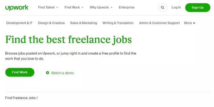အွန်လိုင်းတွင် Freelance Writing Jobs ရှာဖွေရန် အကောင်းဆုံး အလုပ်ဆိုဒ် 8 ခု 11174_2