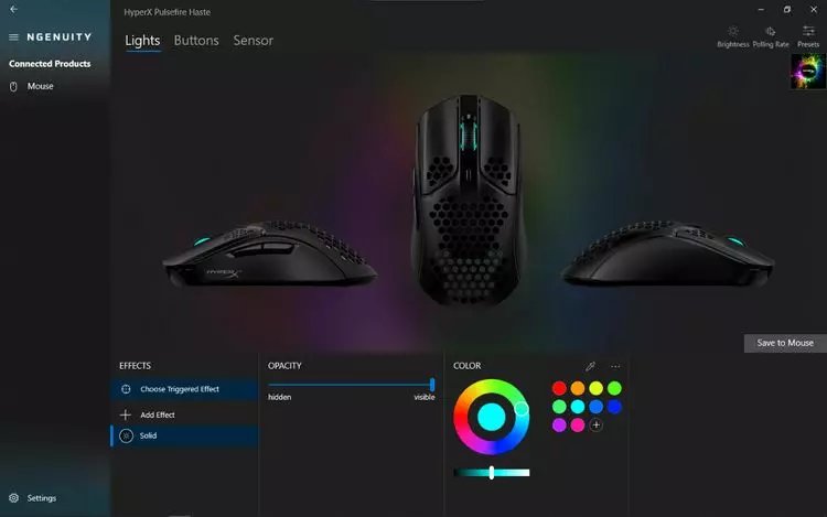 Revisão do mouse para jogos Hyperx PulseFire Haste: Razer deve se preocupar 11534_19