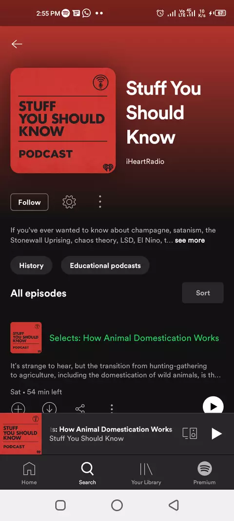 ວິທີການຊອກຫາ, ຕິດຕາມ ແລະດາວໂຫຼດ Podcasts ໃນ Spotify 11663_14