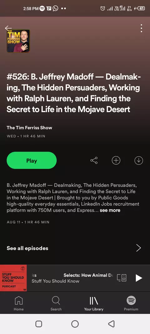 ວິທີການຊອກຫາ, ຕິດຕາມ ແລະດາວໂຫຼດ Podcasts ໃນ Spotify 11663_16