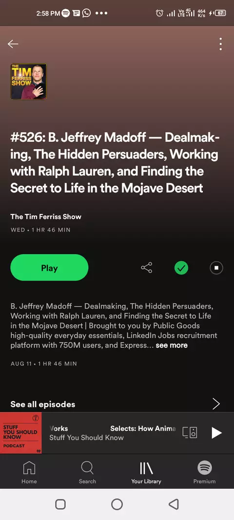 ວິທີການຊອກຫາ, ຕິດຕາມ ແລະດາວໂຫຼດ Podcasts ໃນ Spotify 11663_17