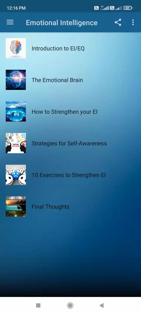 6 Emotional Intelligence Apps e Fesoasoani ia E Ola i se Olaga Paleni 11669_12