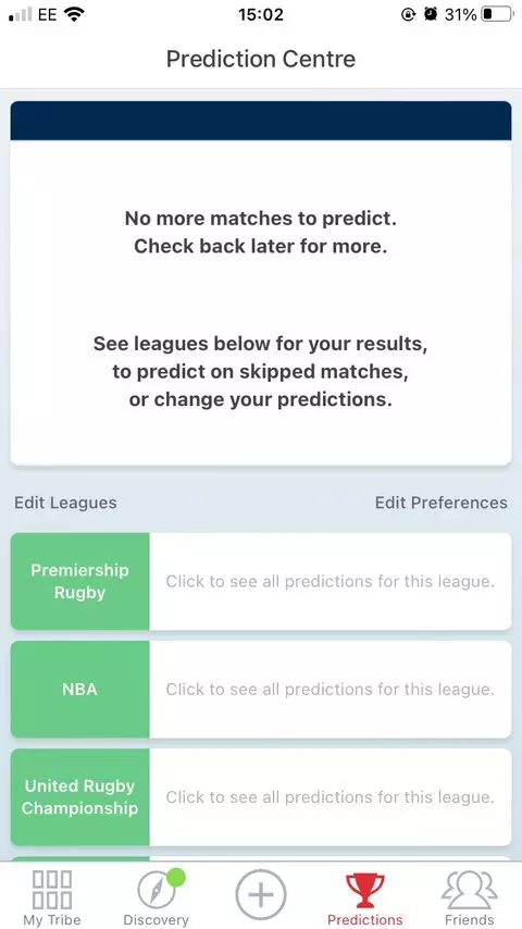 7 najboljših aplikacij za preverjanje športnih rezultatov na vašem iPhoneu 116_15