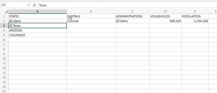 Как использовать функцию географии в Microsoft Excel 11910_3