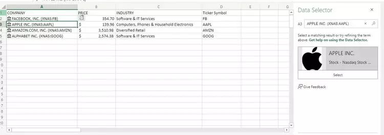 Как использовать функцию географии в Microsoft Excel 11910_6