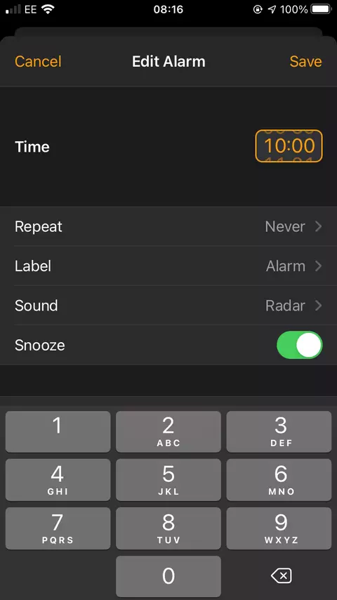 Kumaha Ngarobih Sora Alarm dina iPhone anjeun 11940_3