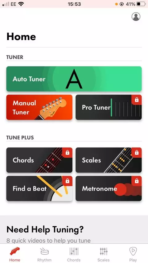 De 5 beste apps voor het stemmen van je gitaar op iPhone of Android 11957_2