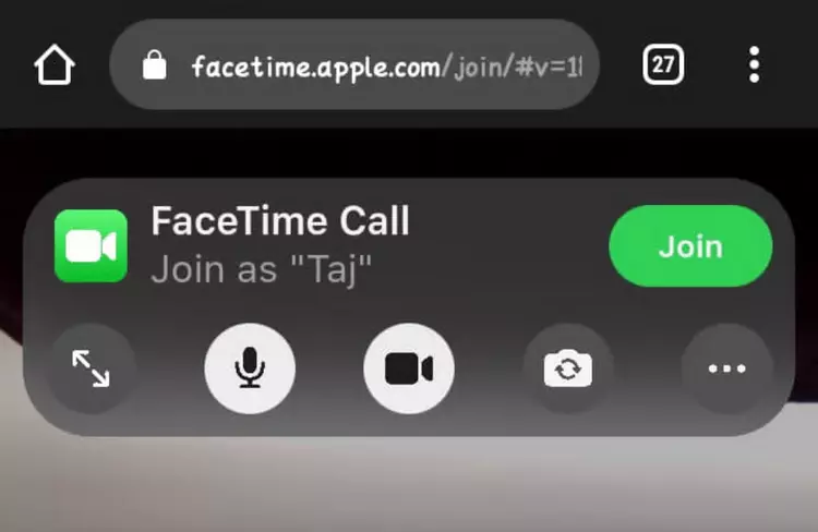 Cómo usar FaceTime en Android 11990_4