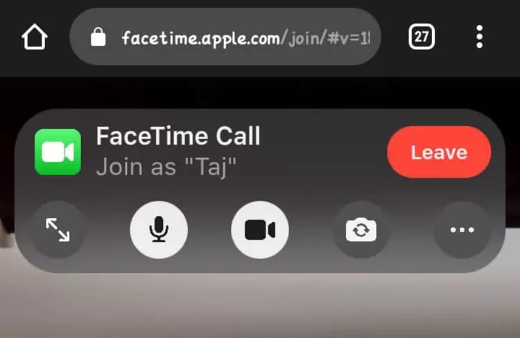 Cómo usar FaceTime en Android 11990_5