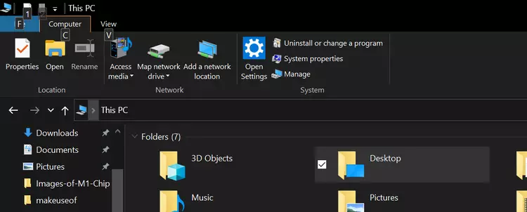 L-Aqwa 11-il Suġġeriment tal-File Explorer tal-Windows 10 għal Ġestjoni Rapida tal-Fajls 12368_2