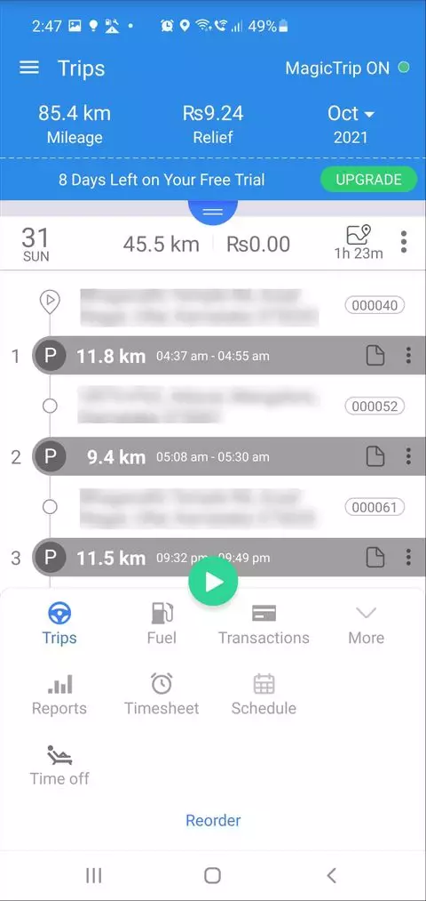 I-7 Best Mileage Tracker Apps for Android 12385_6