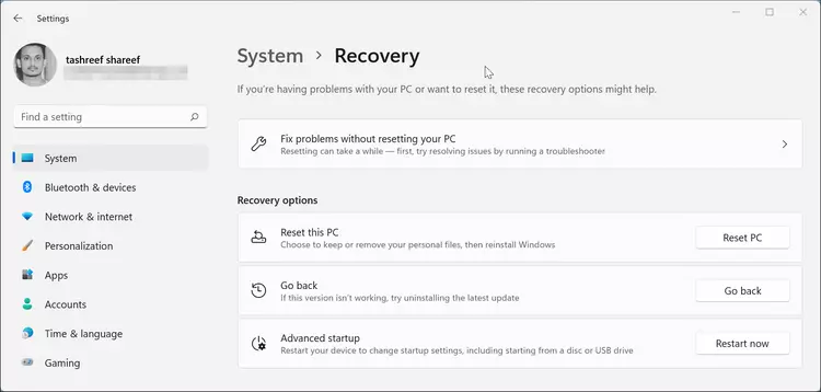 Cara Downgrade saka Windows 11 menyang Windows 10 12401_2