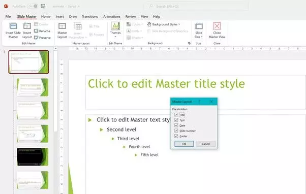 Hoe om Slide Master in Microsoft PowerPoint te gebruik om indrukwekkende aanbiedings te skep 12490_4