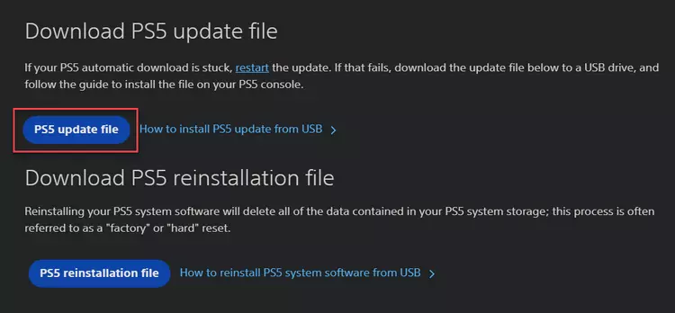 როგორ განაახლოთ თქვენი PlayStation 5 12520_9