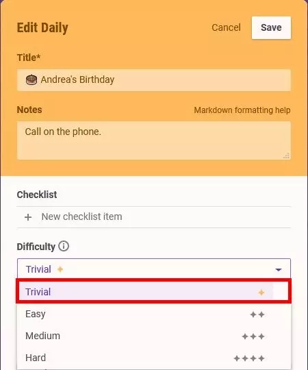 Mashandisiro eHabitica seJournaling uye Planner App 12572_9