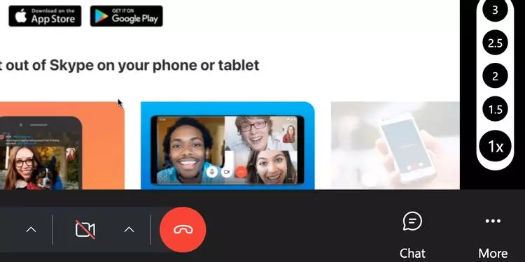 તમે હવે સ્કાયપે પર ઝૂમ ઇન કરી શકો છો: કેવી રીતે તે અહીં છે 1277_2