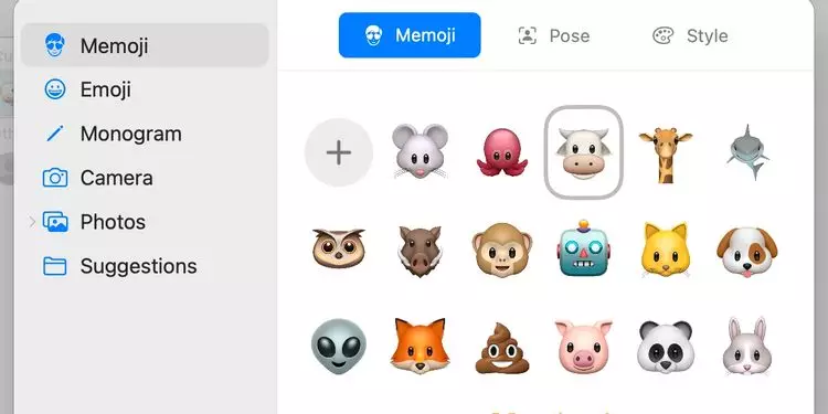 Conas Do Phictiúr Próifíl a Athrú go Memoji Beoite i macOS Monterey 1288_2