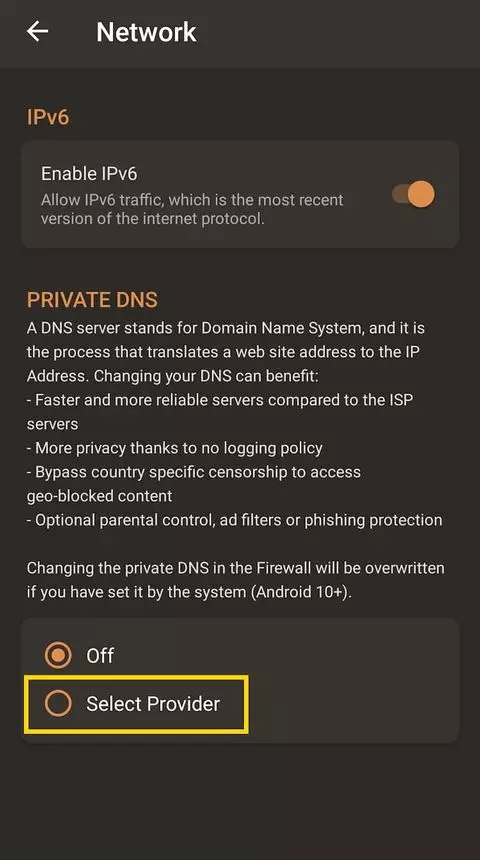 Die 5 beste firewall-toepassings om u Android-foon te beveilig 128_9