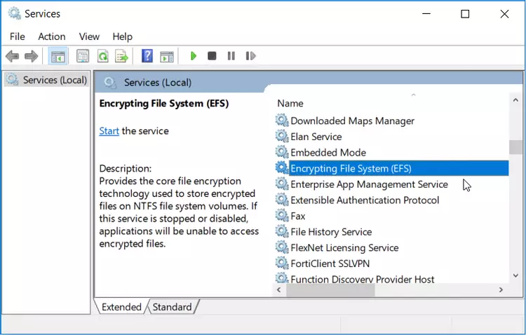 Unsa ang Windows Encrypting File System (EFS) ug Giunsa Nimo Pag-enable o Pag-disable Kini? 13108_5