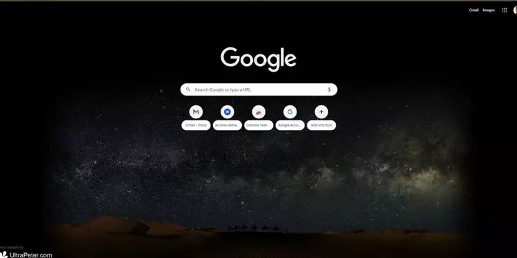 Téma Minimalis Google Chrome pangsaéna 1322_10