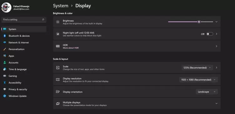 Windows 11 ಸೆಟ್ಟಿಂಗ್ಗಳ ಅಪ್ಲಿಕೇಶನ್ನಲ್ಲಿ ಹೊಸದೇನಿದೆ ಎಂಬುದು ಇಲ್ಲಿದೆ 13532_3