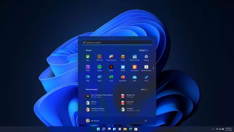 Menu Mimitian Windows 11: Naon Anu Anyar sareng Naon Anu Béda? 13582_3