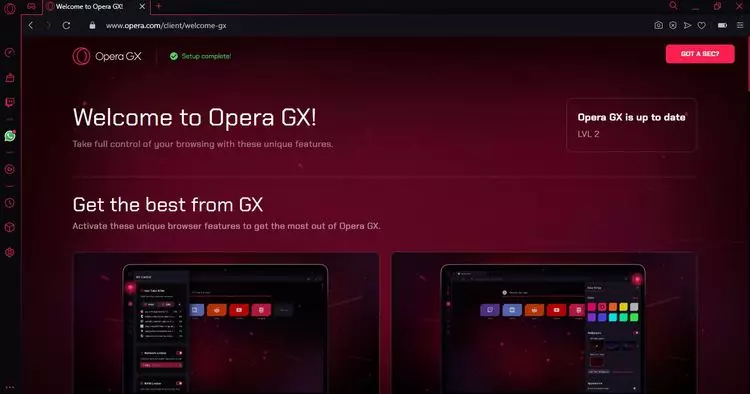 4 Gründe, warum Sie den Opera GX Gaming Browser unter Windows 10 verwenden sollten 13585_2