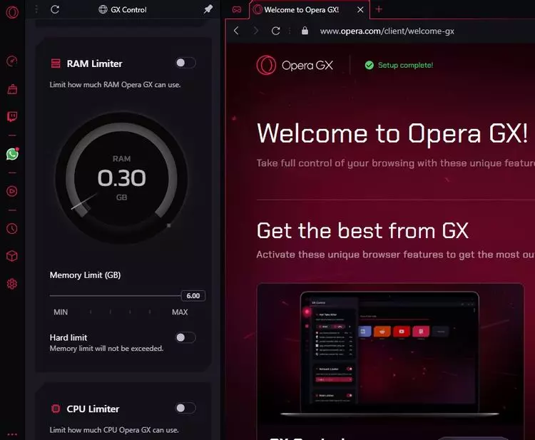 4 redes waarom u die Opera GX Gaming Browser op Windows 10 moet gebruik 13585_3