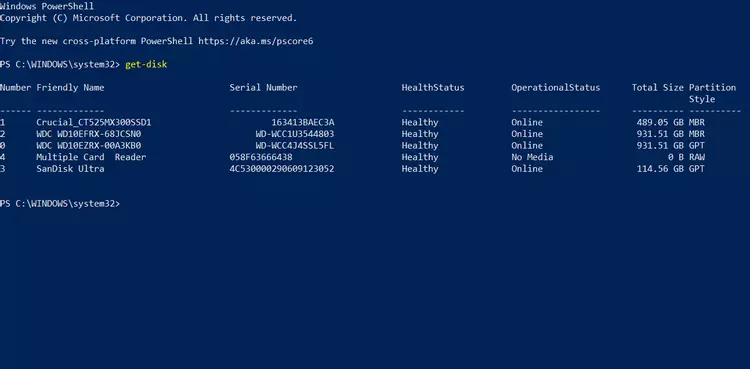 PowerShell ашиглан дискийг хэрхэн хуваах, форматлах вэ 13631_2