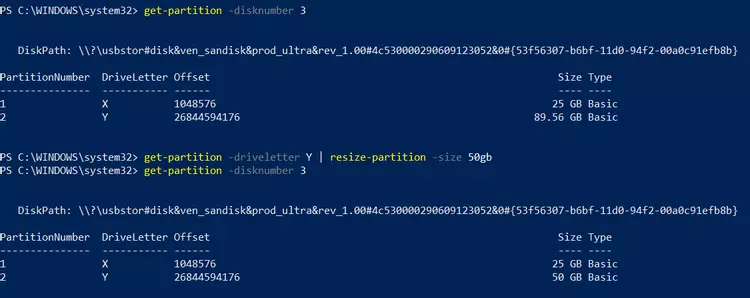 Jinsi ya Kugawanya na Kuunda Hifadhi Kwa Kutumia PowerShell 13631_7