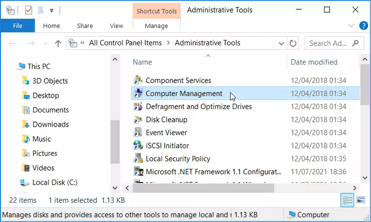 8 způsobů, jak otevřít nástroj Windows Computer Management Tool 13643_5