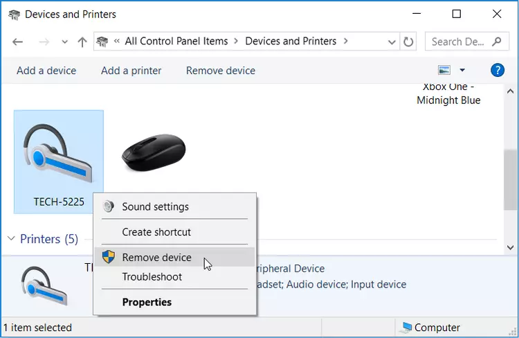 7 siyaabood oo looga saaro aaladaha Bluetooth-ka ee dhibaatada ku ah Windows 13654_4