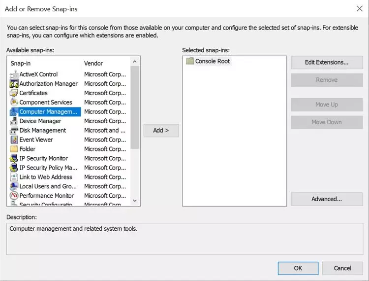 Mikä on Microsoft Management Console (MMC) ja miten sitä käytetään? 1401_5