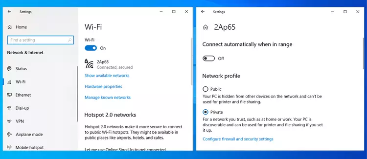 Come impedire a Windows 10 di connettersi automaticamente a una rete Wi-Fi 14204_4