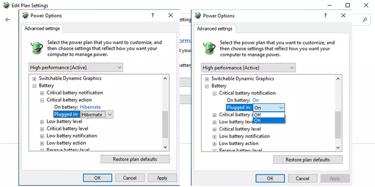 5 Weeër fir de Windows 10 Batterie Low Notifikatioun ze fixéieren Wann et net wäert weisen 14220_7