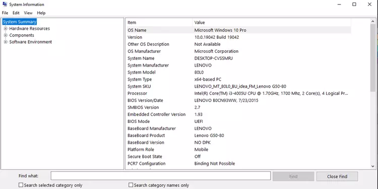 Como verificar as especificações de hardware do seu computador rapidamente 14221_3